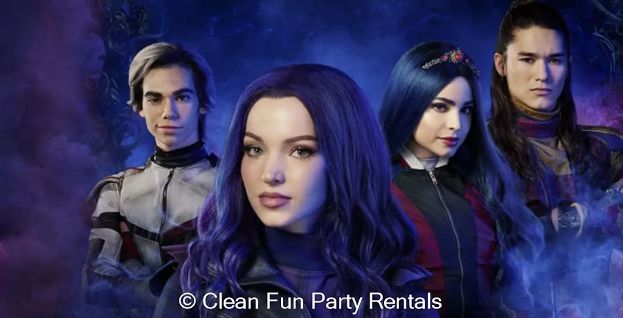 Descendants Theme AddOn For Bounce House Party Rental In Katy,Tx