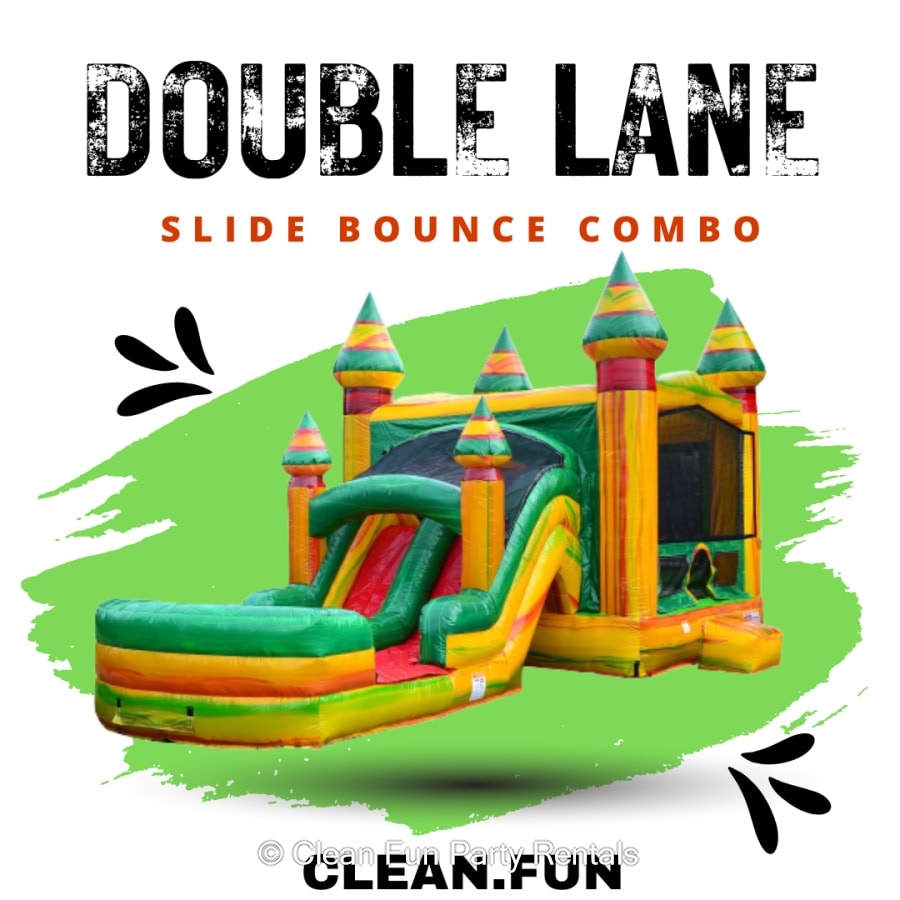 Inflatable Slide & Bounce House Rental Combos in Katy, TX