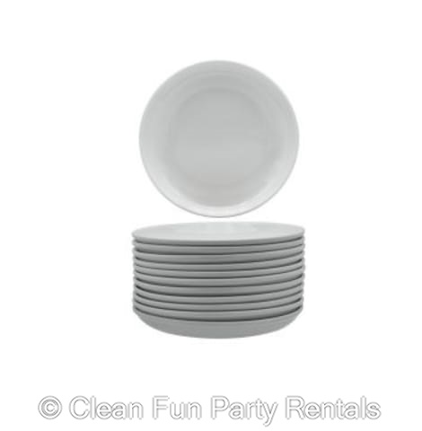 Plateware - Classico 10" White Porcelain Plate - Party Rentals Katy TX ...