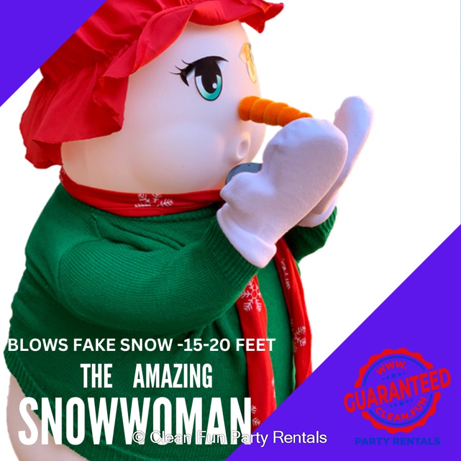 Inflatable Holiday Snow Fun | Top 10 Creative Uses for Your Katy Event