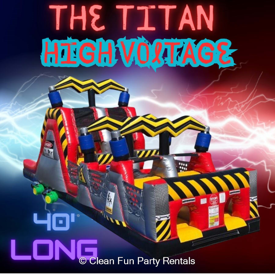 Titan Obstacle Course Rental | Katy, Houston & Surrounding TX Areas