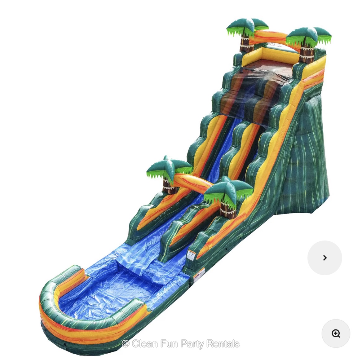 Palm Oasis Inflatable Slide - Party Rentals Katy TX & Bounce House ...