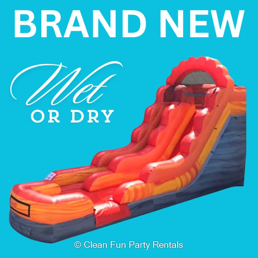 Volcano Inflatable Slide - Best Party Rentals Katy TX & Bounce House ...